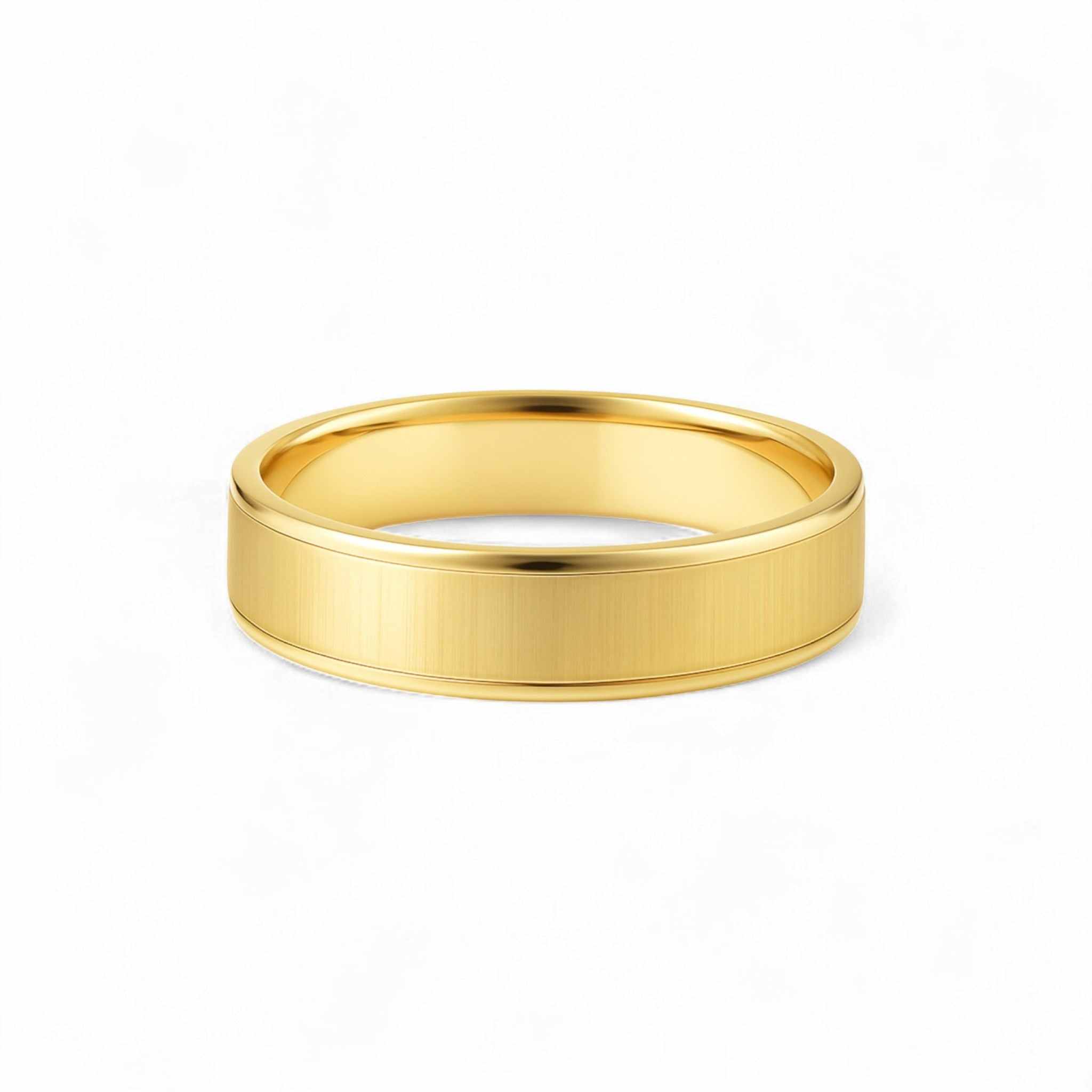 ED Band in 18KT Gold – BOZ Jewelry